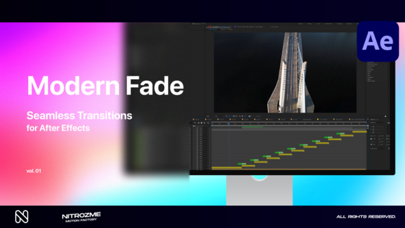 Modern Fade Transitions Vol. 01, After Effects Project Files | VideoHive Modern Fade Transitions Vol. 01, After Effects Project Files | VideoHive